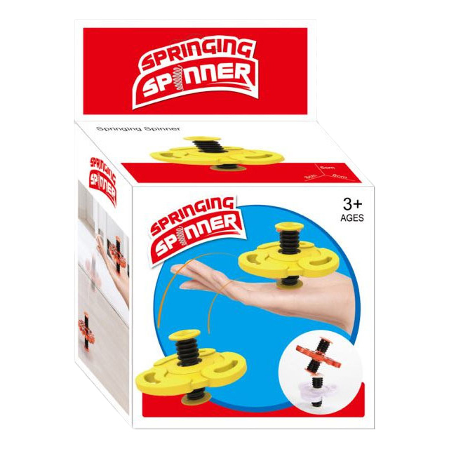 Spinnobi Spring Spinner Combined with Beyblade Spinning Tricks Perfect ...