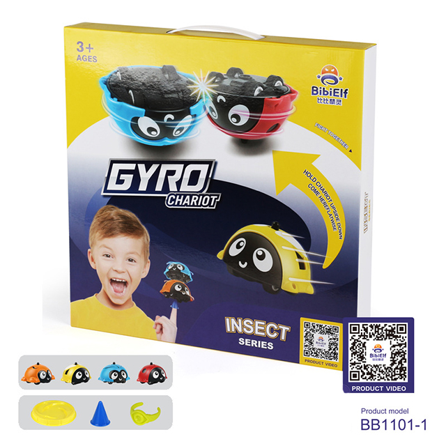 Battle Gyro Spinning Car Spinning Toy 4 Spinning Cars Set Insect Series ...
