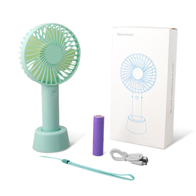 Handheld Colorful Foldable Mini USB Fan Electric Battery Operated Mini ...